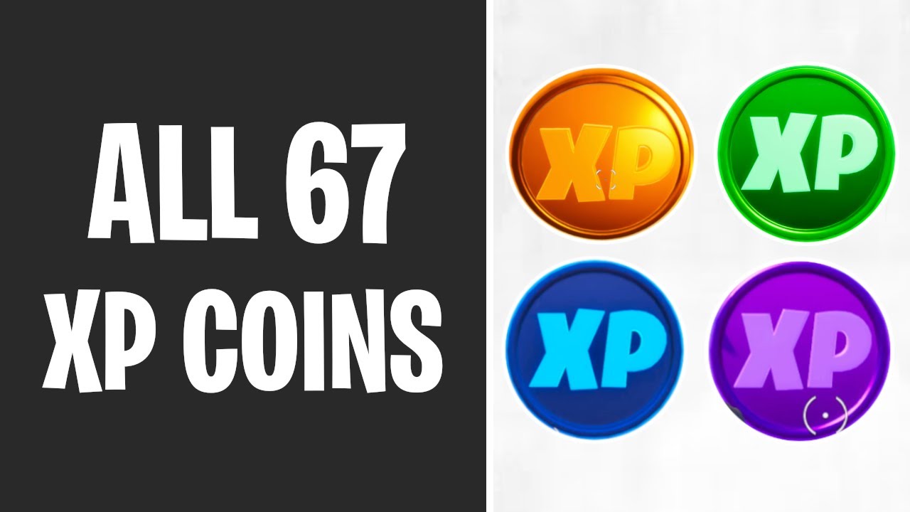 All 67 XP Coins Location Guide (Season 2) - Fortnite - YouTube