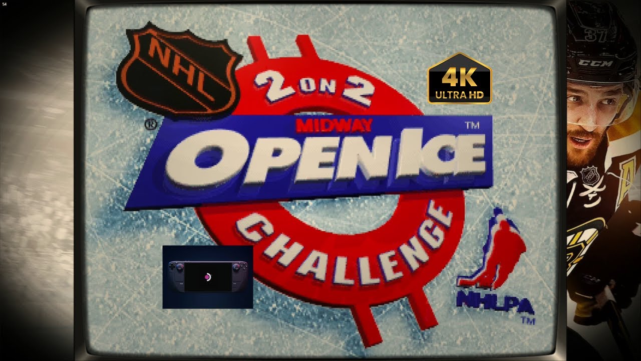 NHL 2 on 2 Open Ice Challenge (1995/mame/arcade/steam deck/emulation ...