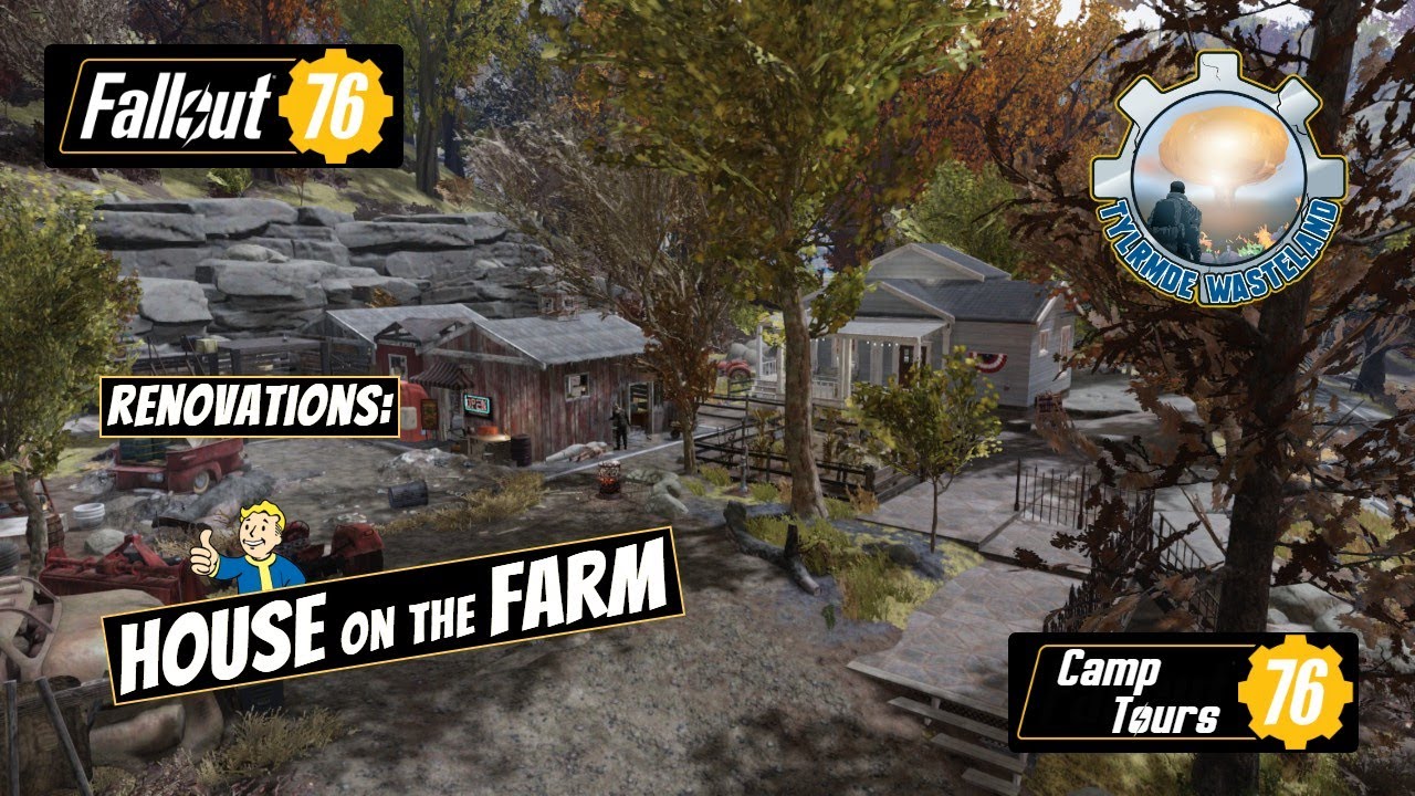 Fallout 76 - Farm House Renovations - YouTube
