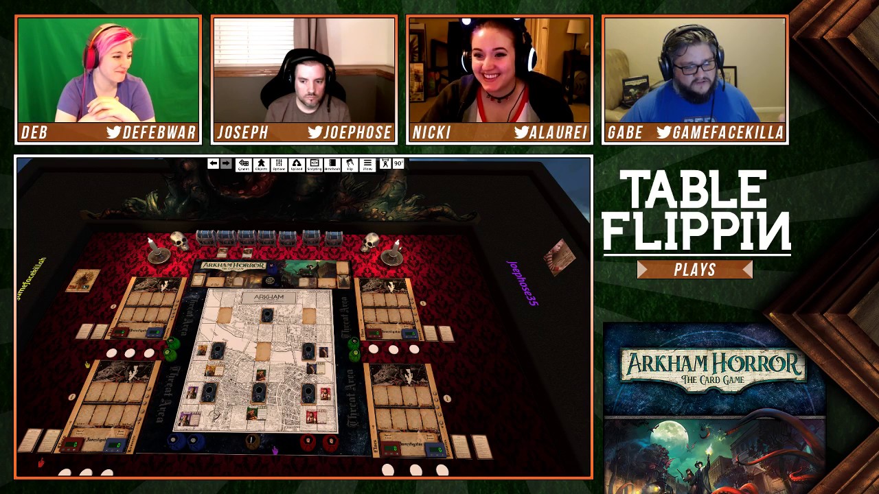 Arkham Horror: Living Card Game -- Season 2, Ep 1, Part 1 -- Table ...