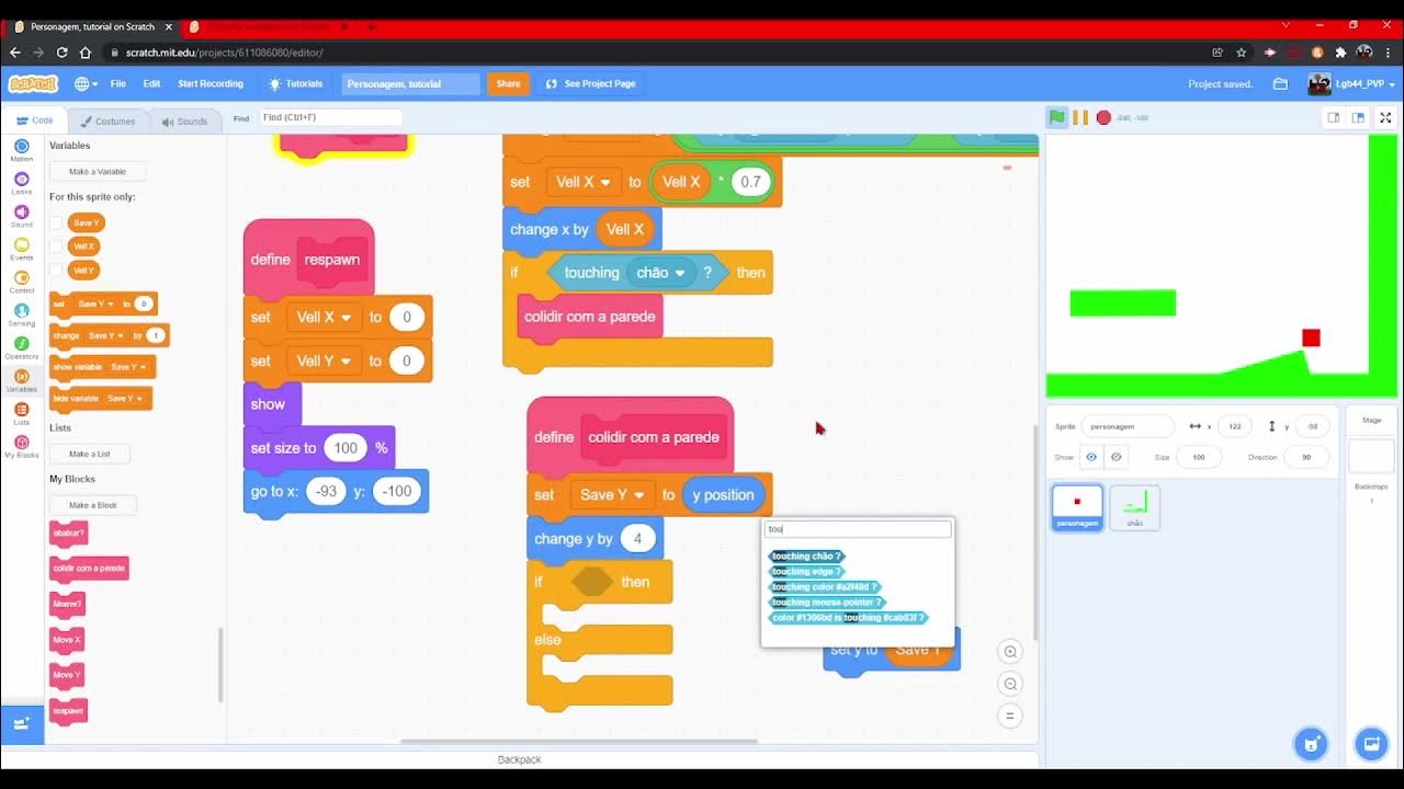 Como fazer um bom personagem no Scratch - YouTube