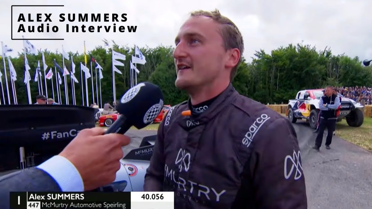 [AUDIO] Alex Summers / McMurtry Speiling / Goodwood / British Hillclimb ...