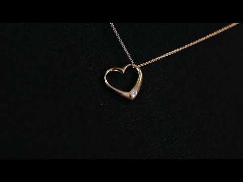 Zlatý náhrdelník LaMore Dia s diamantem