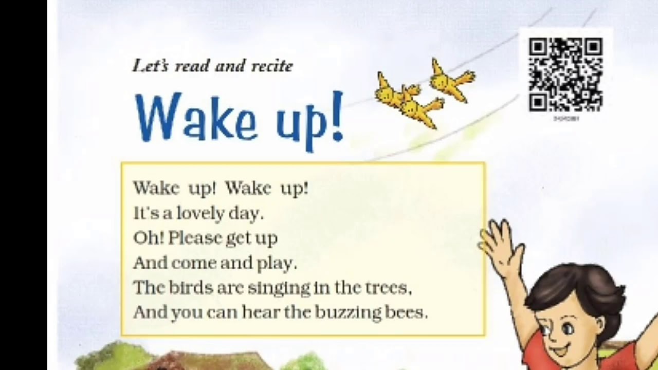 Wake up poem -Class 4 - YouTube