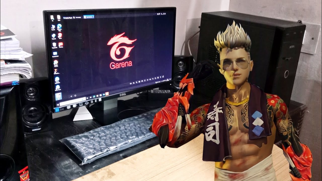 My New Gaming PC Gameplay Without Graphics Card || Free Fire Montage ⚡ ...