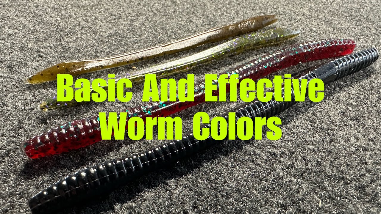 Simple Way To Pick The Best Worm Colors - YouTube