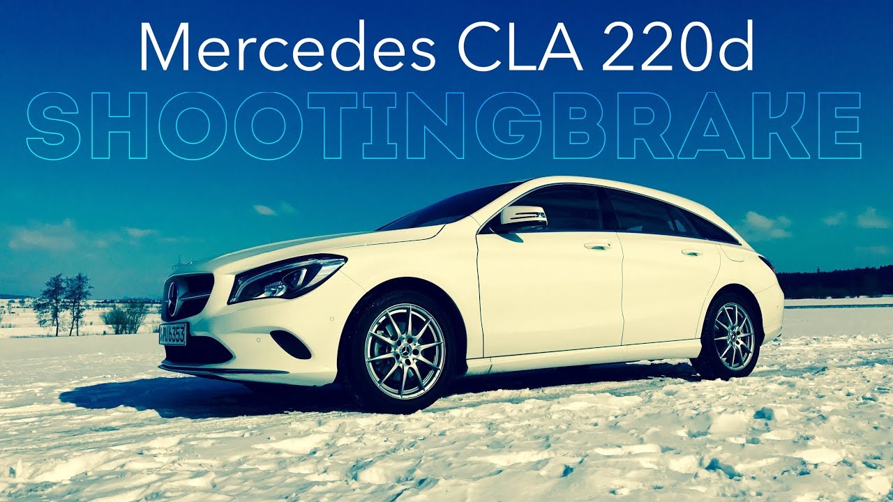 Review Mercedes CLA 220d 4-Matic Shooting Brake - YouTube