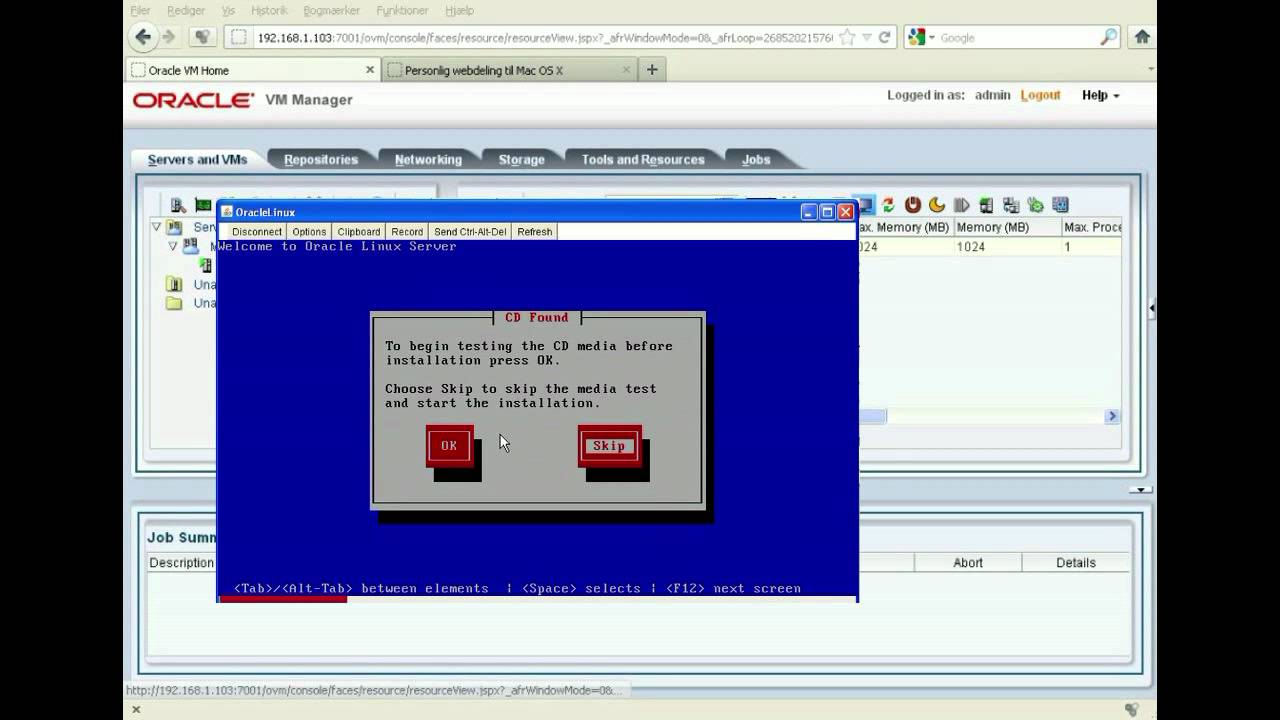 NEW Oracle OVM 3.1.1 tutorial this will show you how to use the console ...