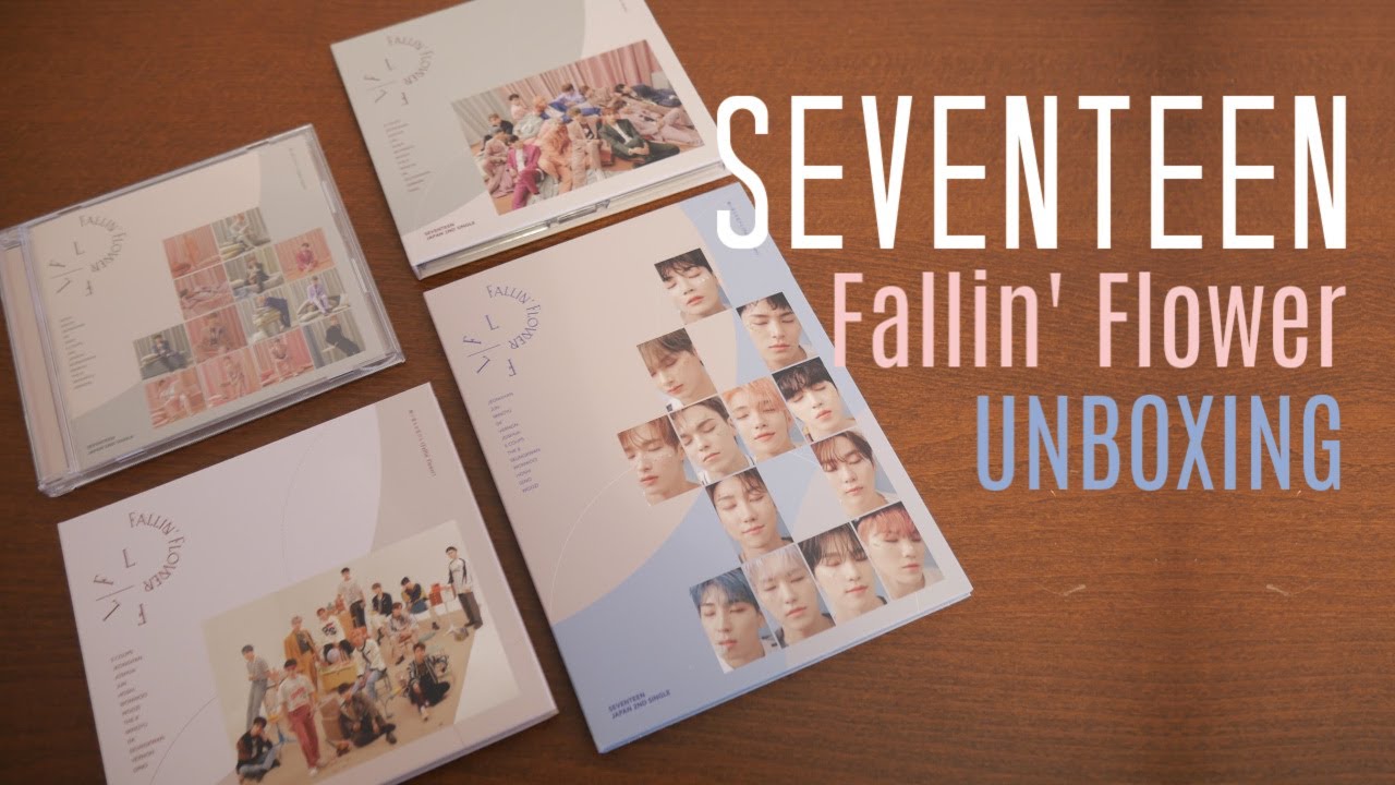 🌸💎 SEVENTEEN Fallin' Flower - Unboxing - [Normal, A, B, C] 💎🌸 - YouTube