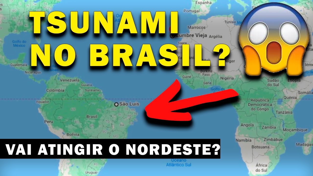 TSUNAMI NO BRASIL 2022? QUAIS CIDADES SERÃO ATINGIDAS? - YouTube