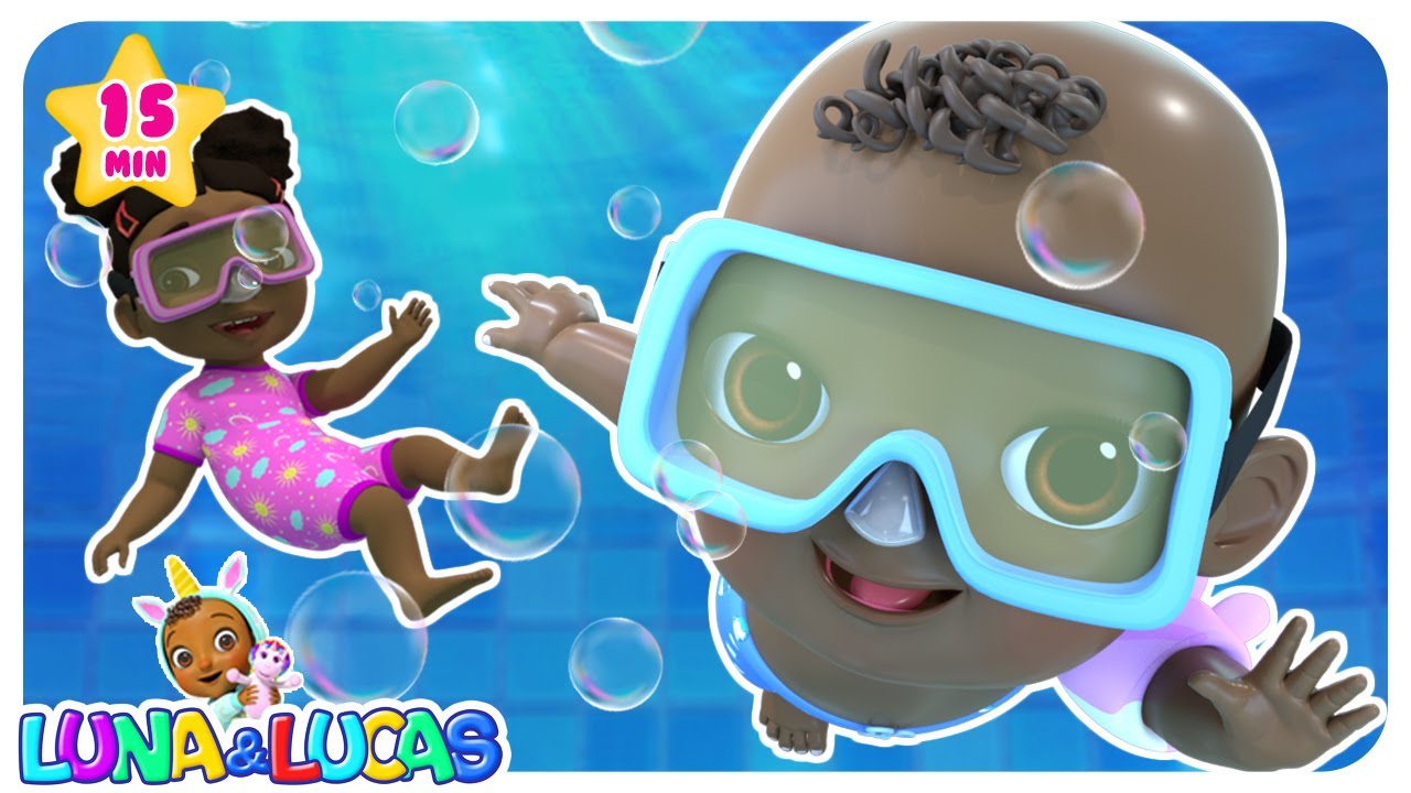 Swimming Song Pool Party: A Fun Song for Kids | Nursery rhymes for kids ...