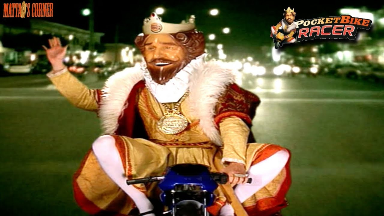 Forget the Drive-Thru AND RACE || Burger King's PocketBike Racer - YouTube