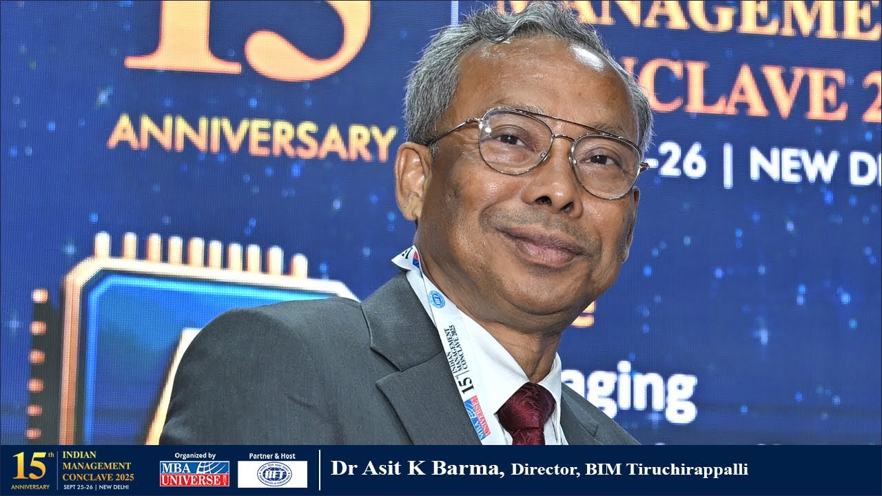 IMC 2025 | IMC ROUNDTABLE | Dr Asit K Barma, Director, BIM ...