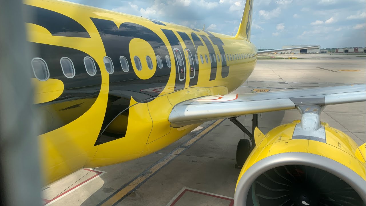 Spirit Airlines A320neo Review: NEW INTERIOR - YouTube