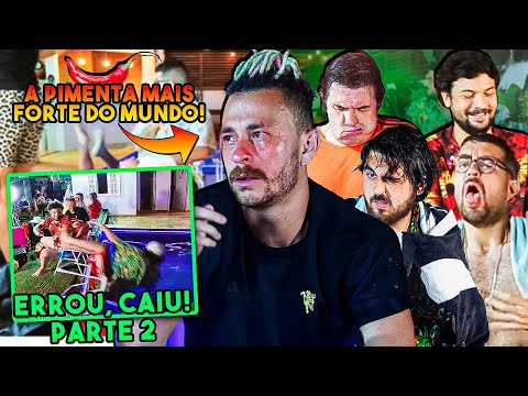 Errou, cai na piscina - O RETORNO
