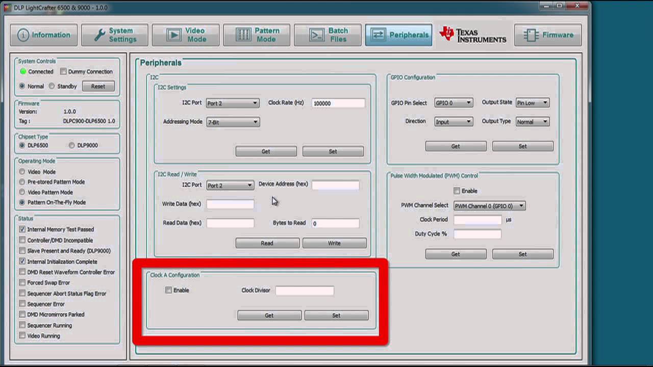 Getting started: TI DLP® LightCrafter™ 6500 & 9000 EVMs Pt 3 - YouTube