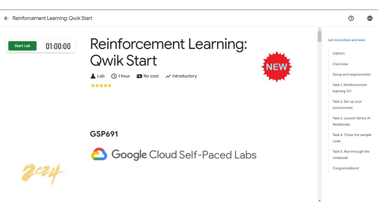Reinforcement Learning Qwik Start | Network Devil - YouTube