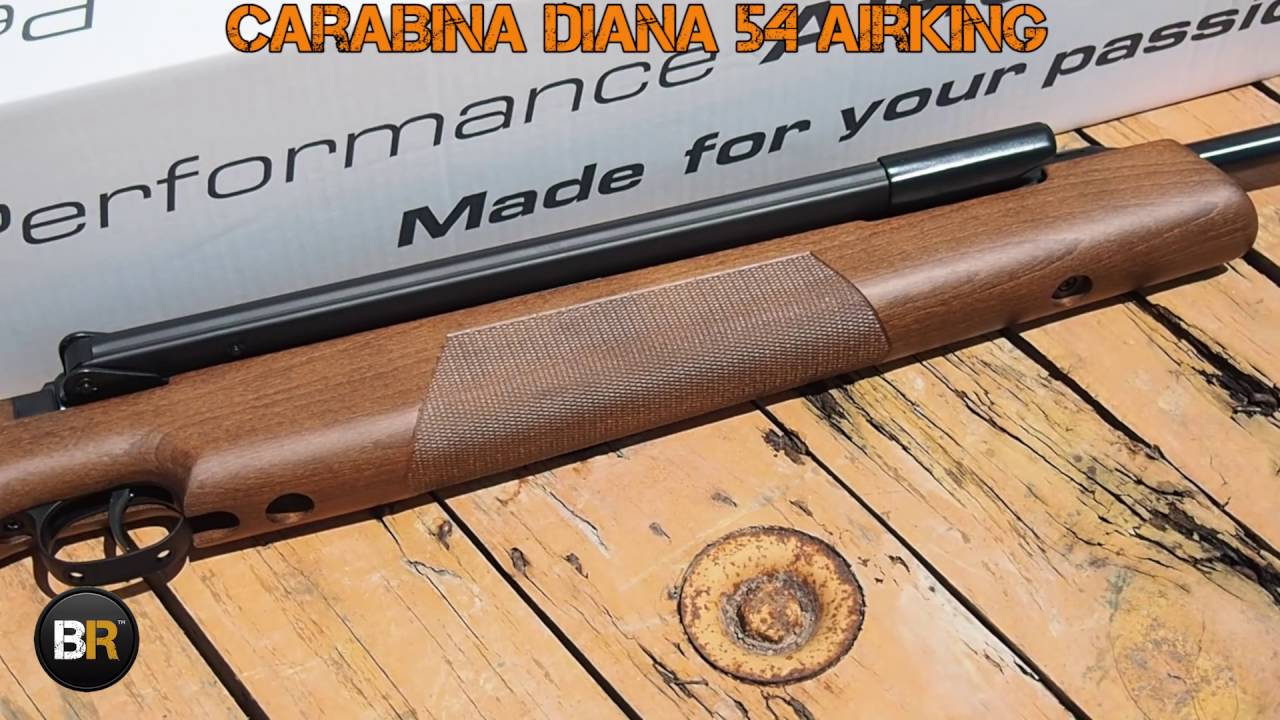 Carabina Diana 54 Airking / BlackRecon - YouTube
