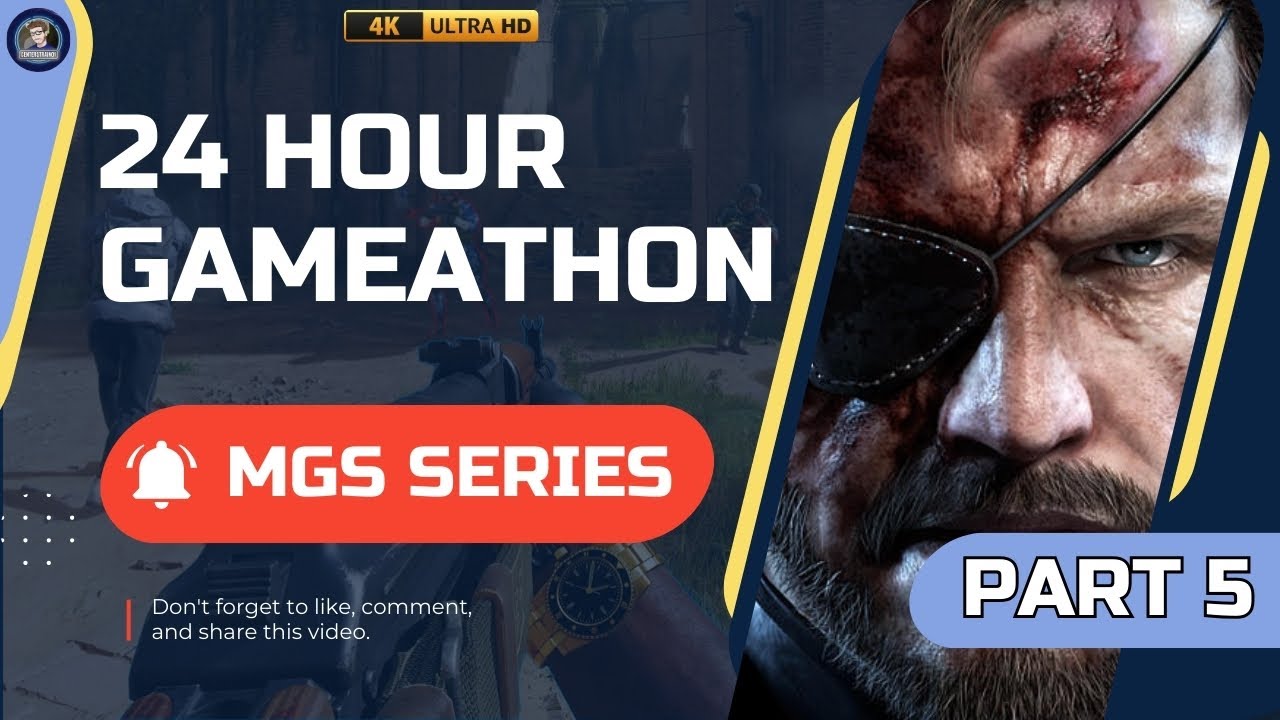 24 Hour Gameathon Part 5 Metal Gear Solid Series Rising/MGSV - YouTube