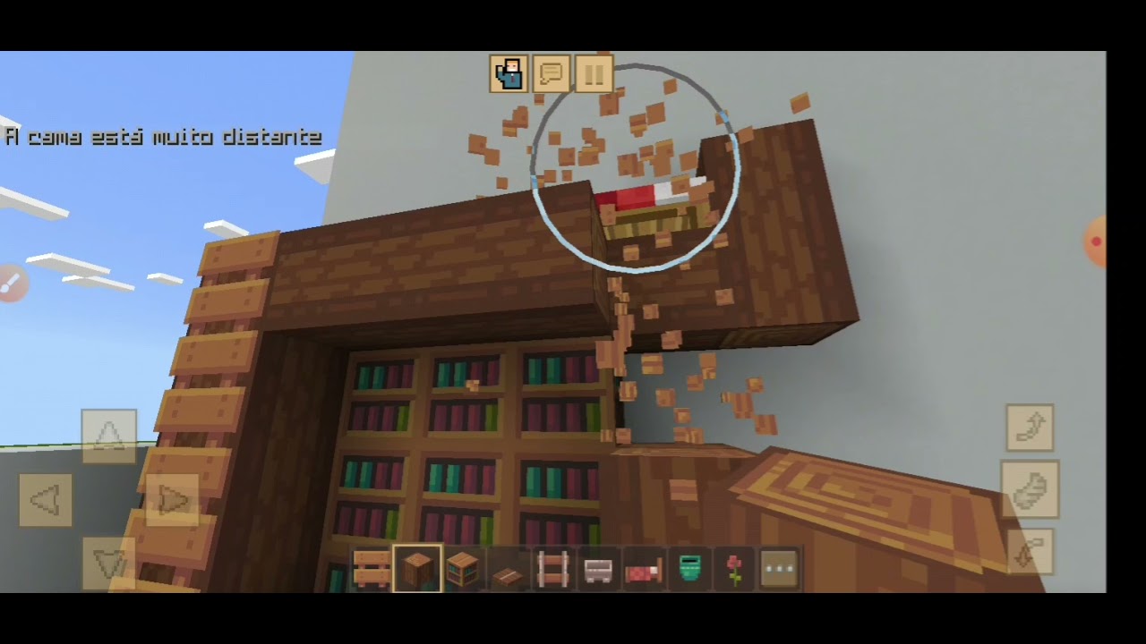 como se fazer uma beliche no Minecraft legal - YouTube