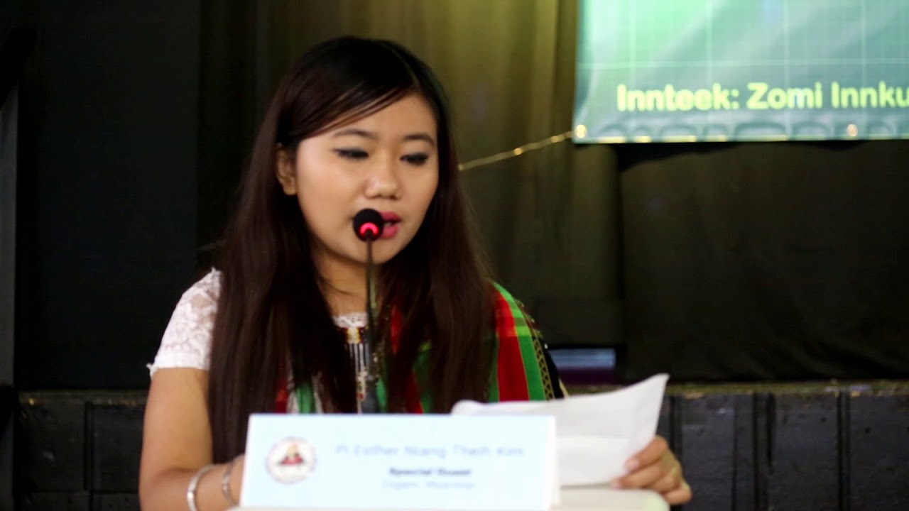 Lia Esther Niang Theih Kim Short Speech on ZIUSA Annual Meeting 2017 ...