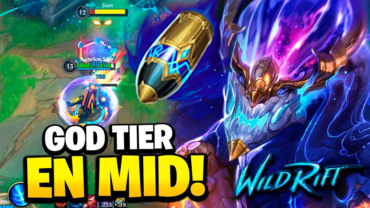 AURELION AHORA ES GOD TIER EN MID! | Wild Rift - YouTube