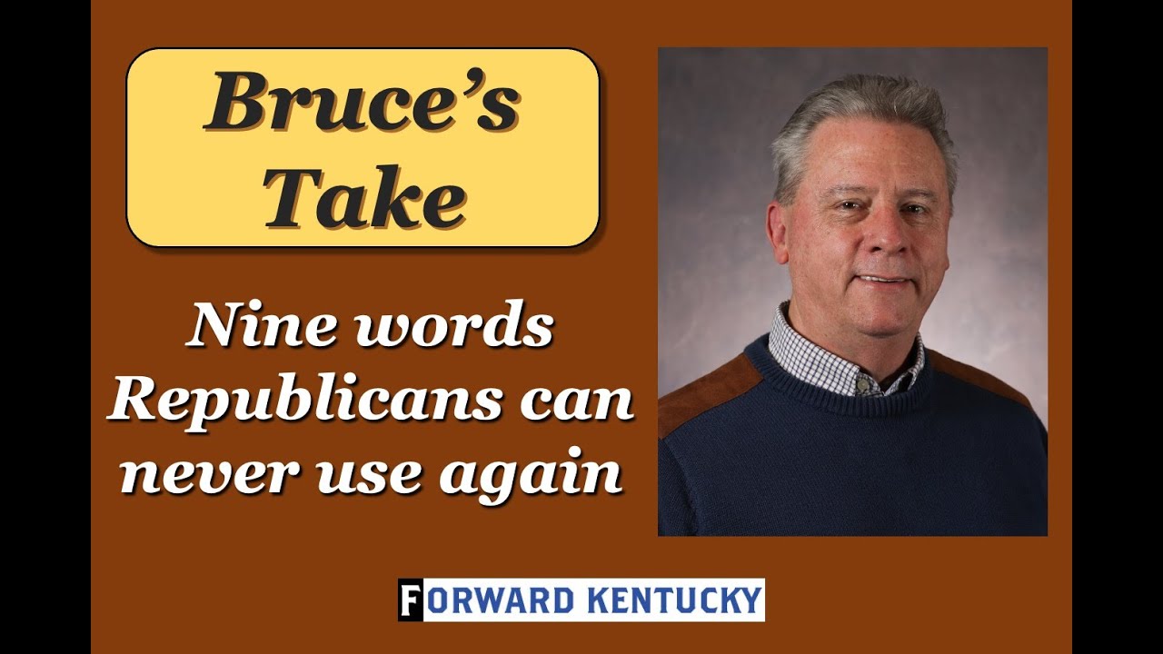 Nine Words Republicans Can Never Use Again - YouTube