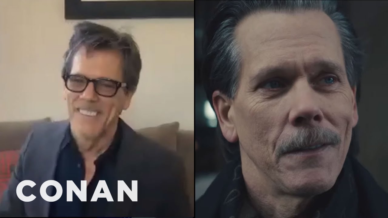 Why Kevin Bacon Shaved His “Pornstache” | CONAN on TBS - YouTube