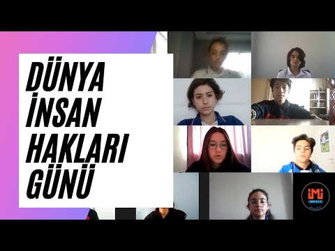 10 ARALIK DÜNYA İNSAN HAKLARI GÜNÜ