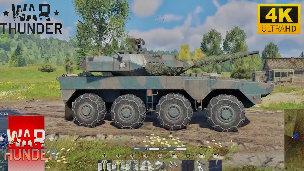 American Tank Type 16(FPS) War Thunder Test Mode HDR Graphics - YouTube