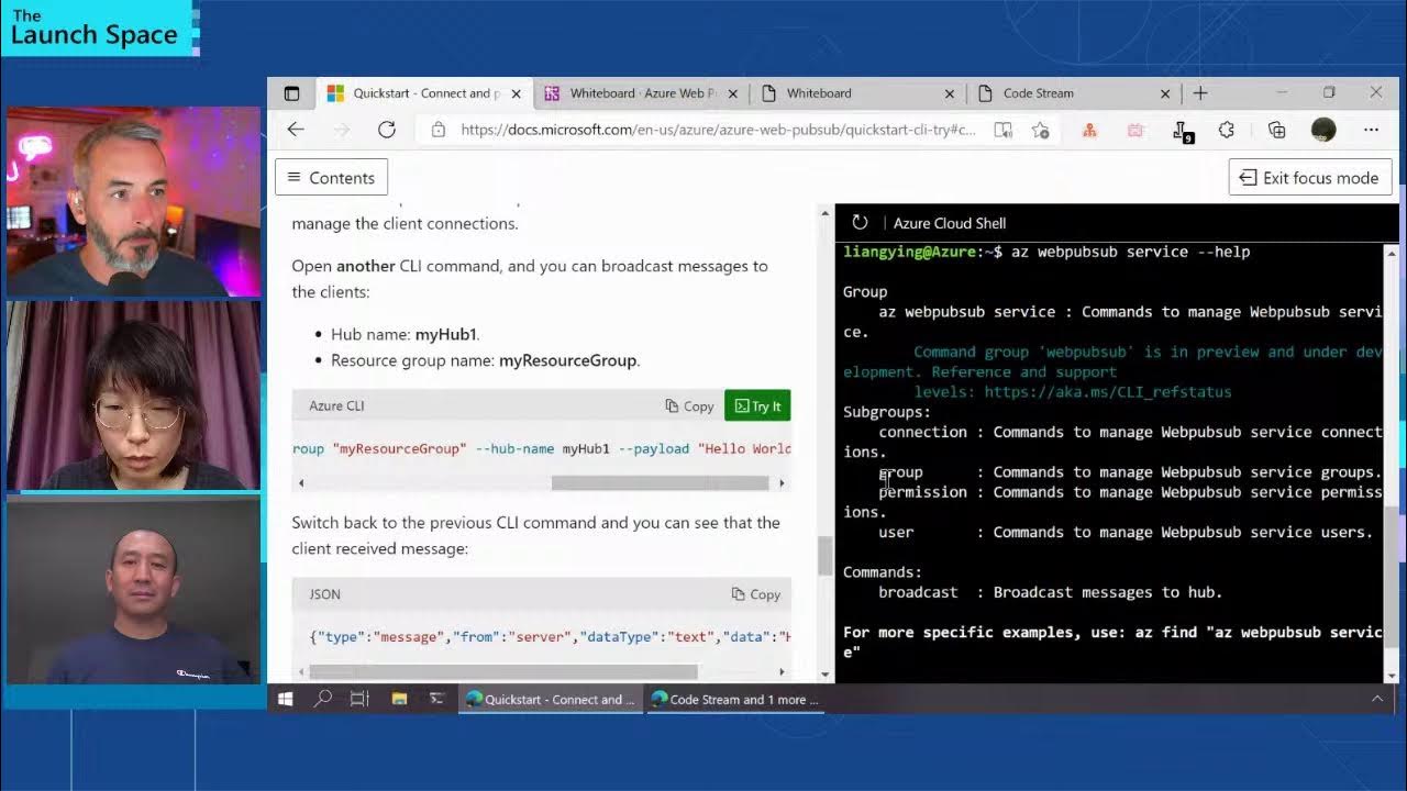 Build Websocket Based Web Apps With The Azure Web Pubsub Service Youtube