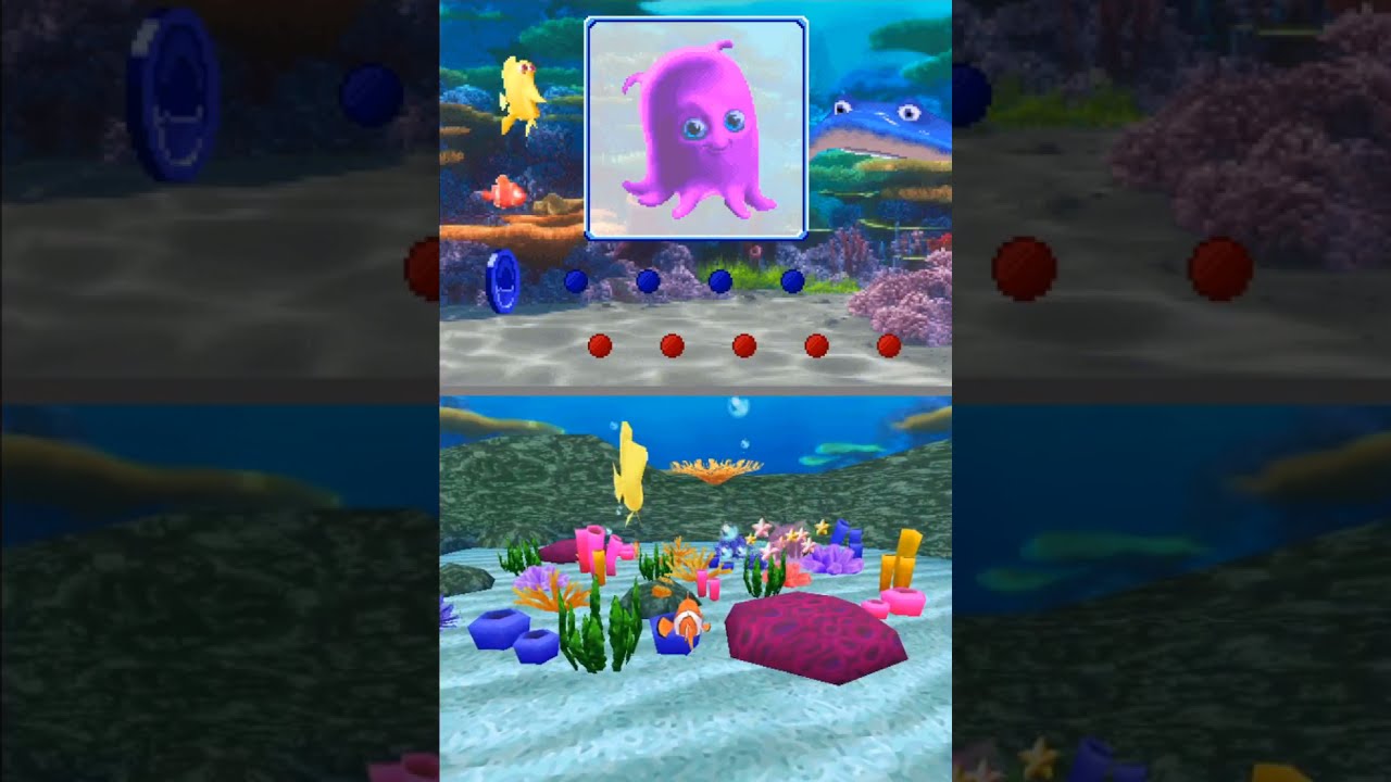A Quick Look at Finding Nemo: Escape to the Big Blue - DS Gameplay HD ...