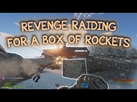 Rust | PvP & Revenge Raiding a cheating Zerg for a Box of Rockets - YouTube