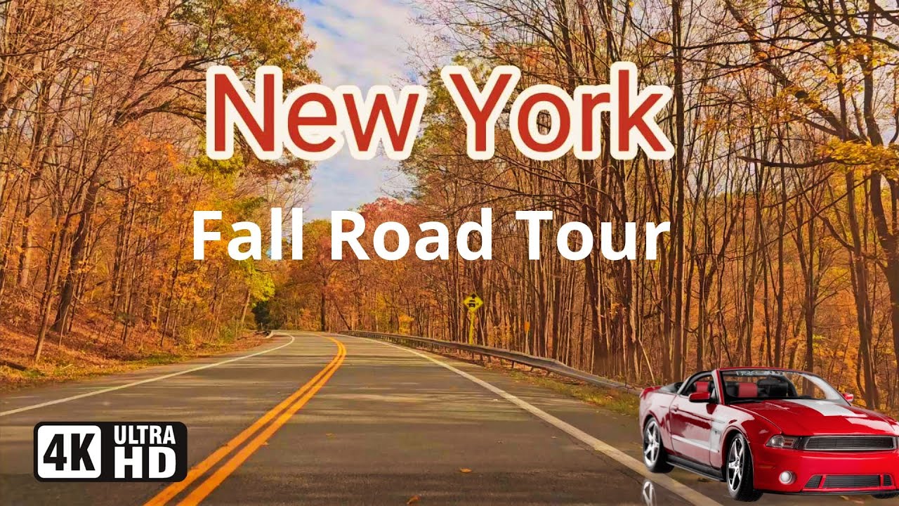 DRIVING NEW YORK FALL Road Tour ,Upstate New York 4K UHD - YouTube