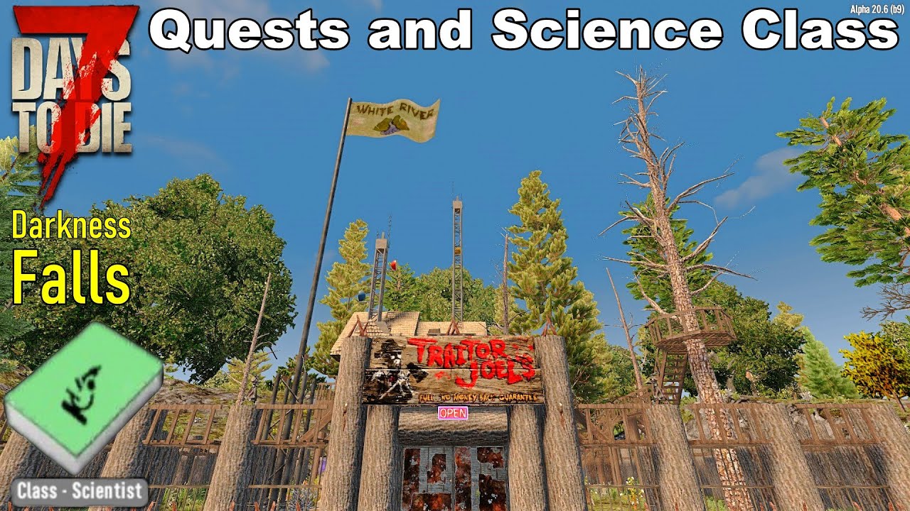Darkness Falls Science Class and Questing - YouTube