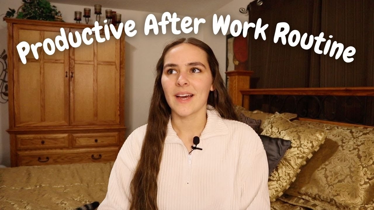 My After Work Routine | half day vlog - YouTube