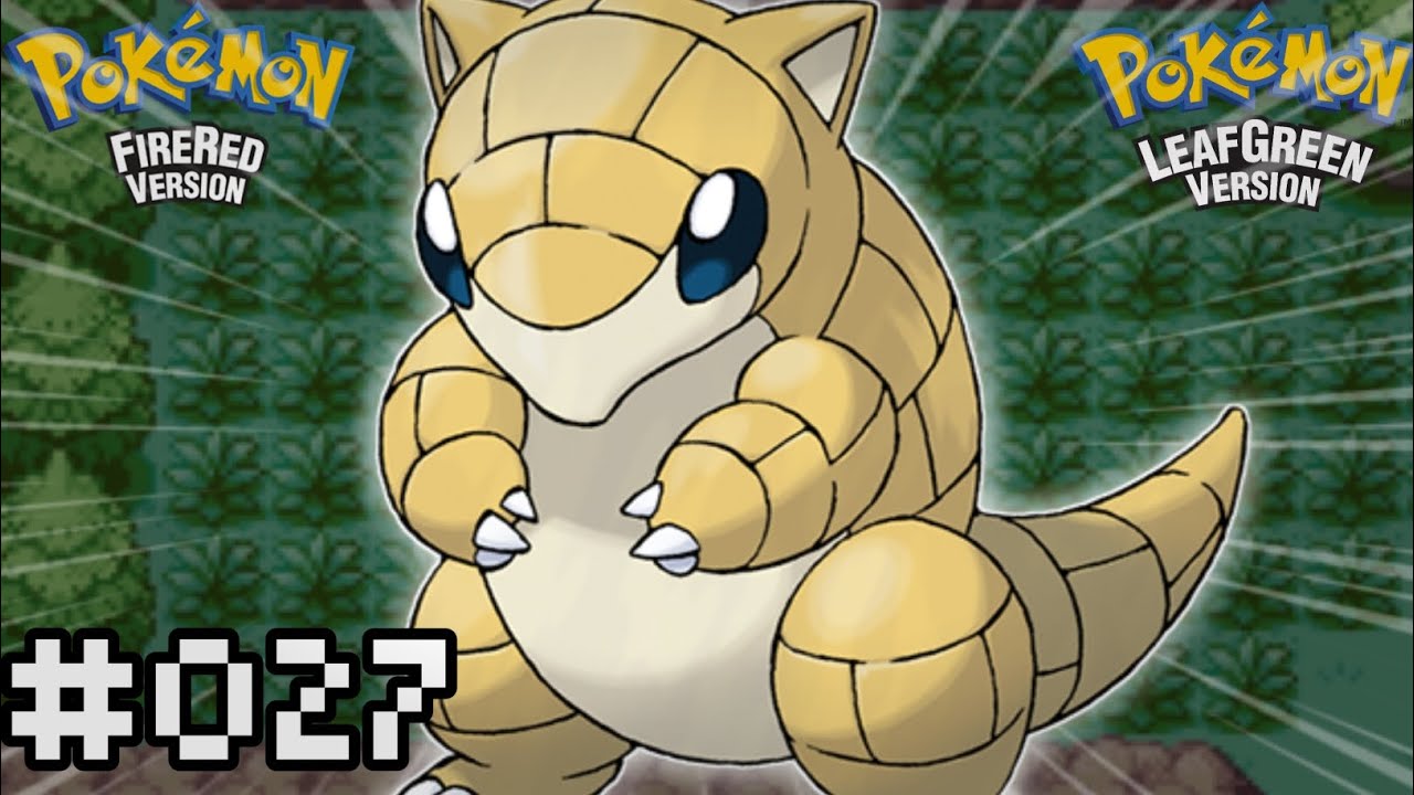 How to Catch Sandshrew in Pokémon Firered/Leafgreen - YouTube