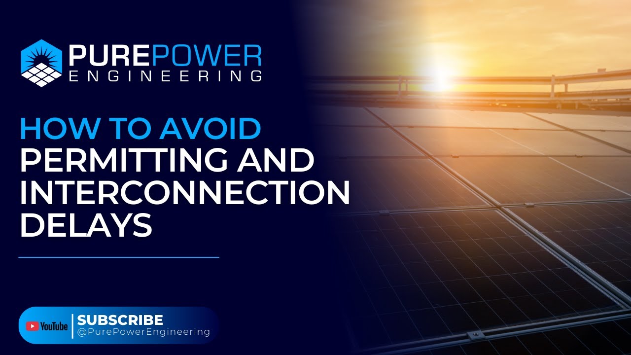 How to Avoid Permitting & Interconnection Delays - YouTube