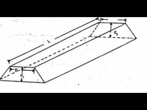 EARTHWORK- PRISMOIDAL FORMULA - YouTube