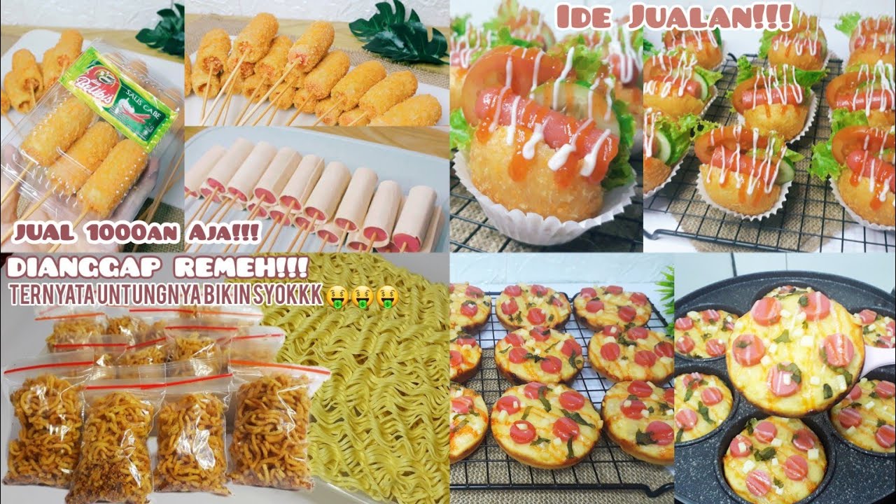 4 RESEP IDE JUALAN MODAL RECEH PALING LARIS - YouTube