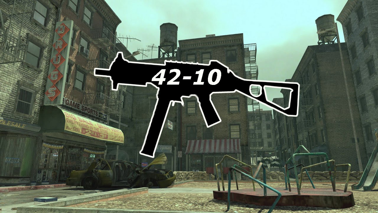 COD MW2 UMP-45 Gameplay - YouTube