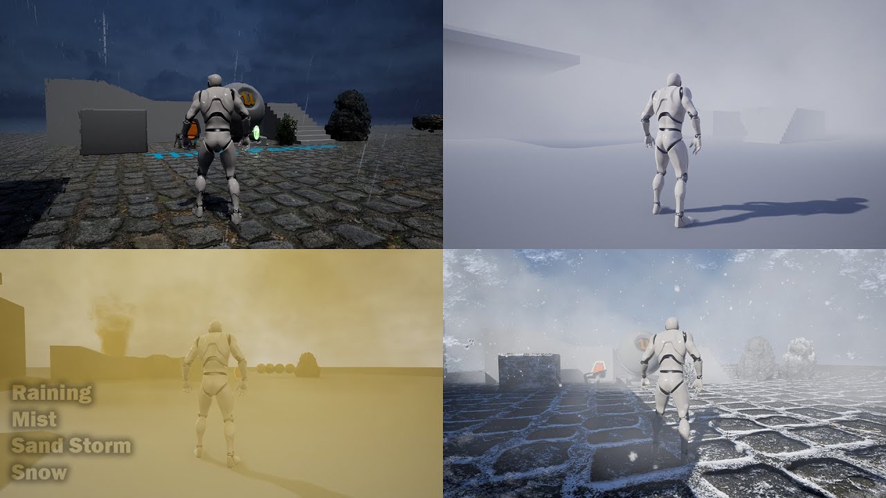Environmental VFX mega pack preview - YouTube