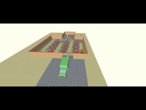 Warehouse simulation in Simio - YouTube