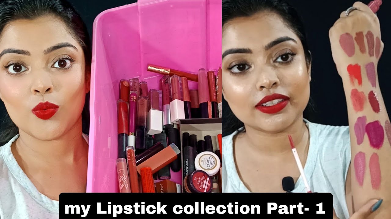 My Entire Lipstick Collection Part-1 💄| Simply Pretty #lipstick - YouTube