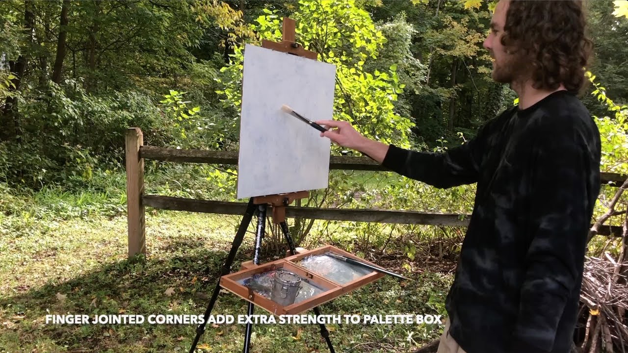 All about The Retz Easel (my new easel made for painting bigger outside ...