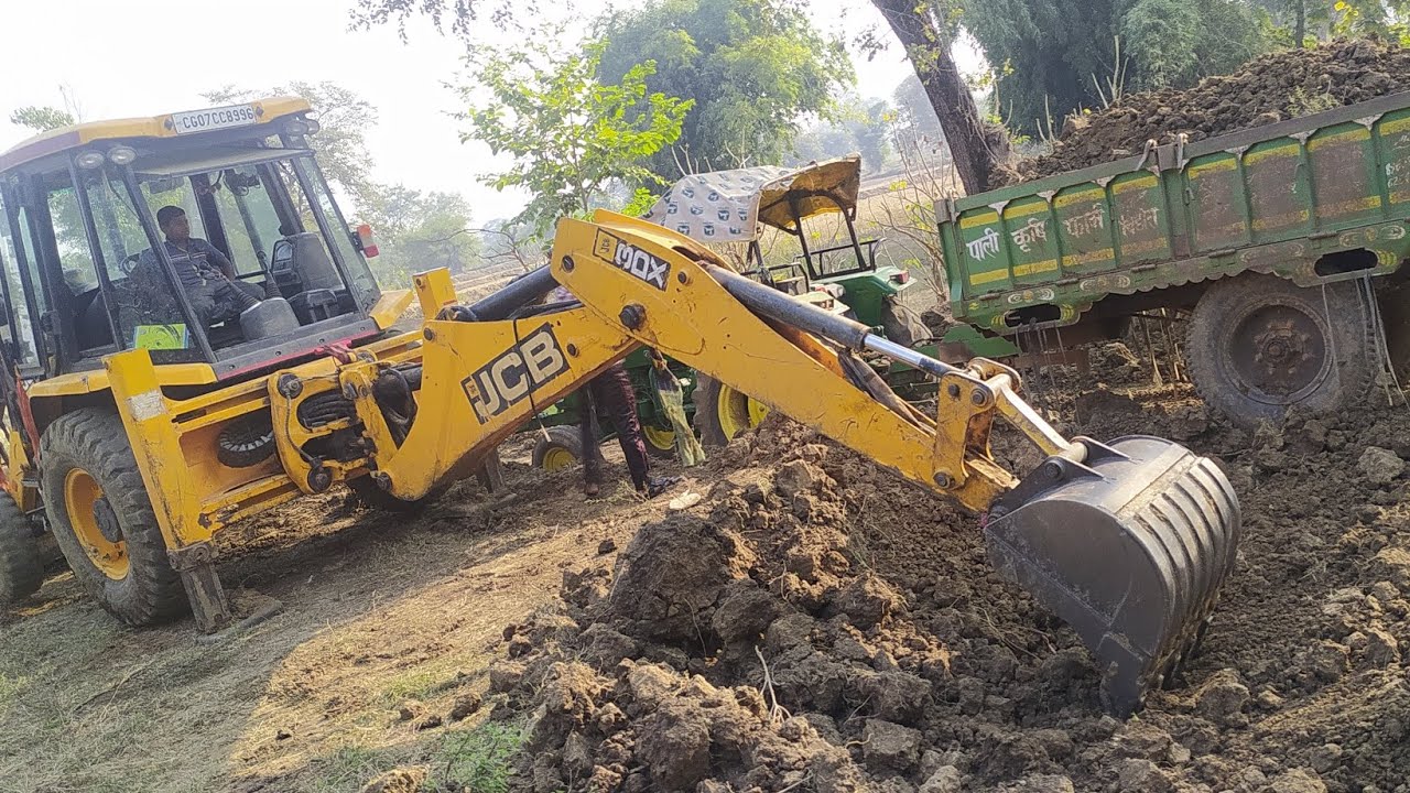 JCB gadi # tracter #jcb - YouTube