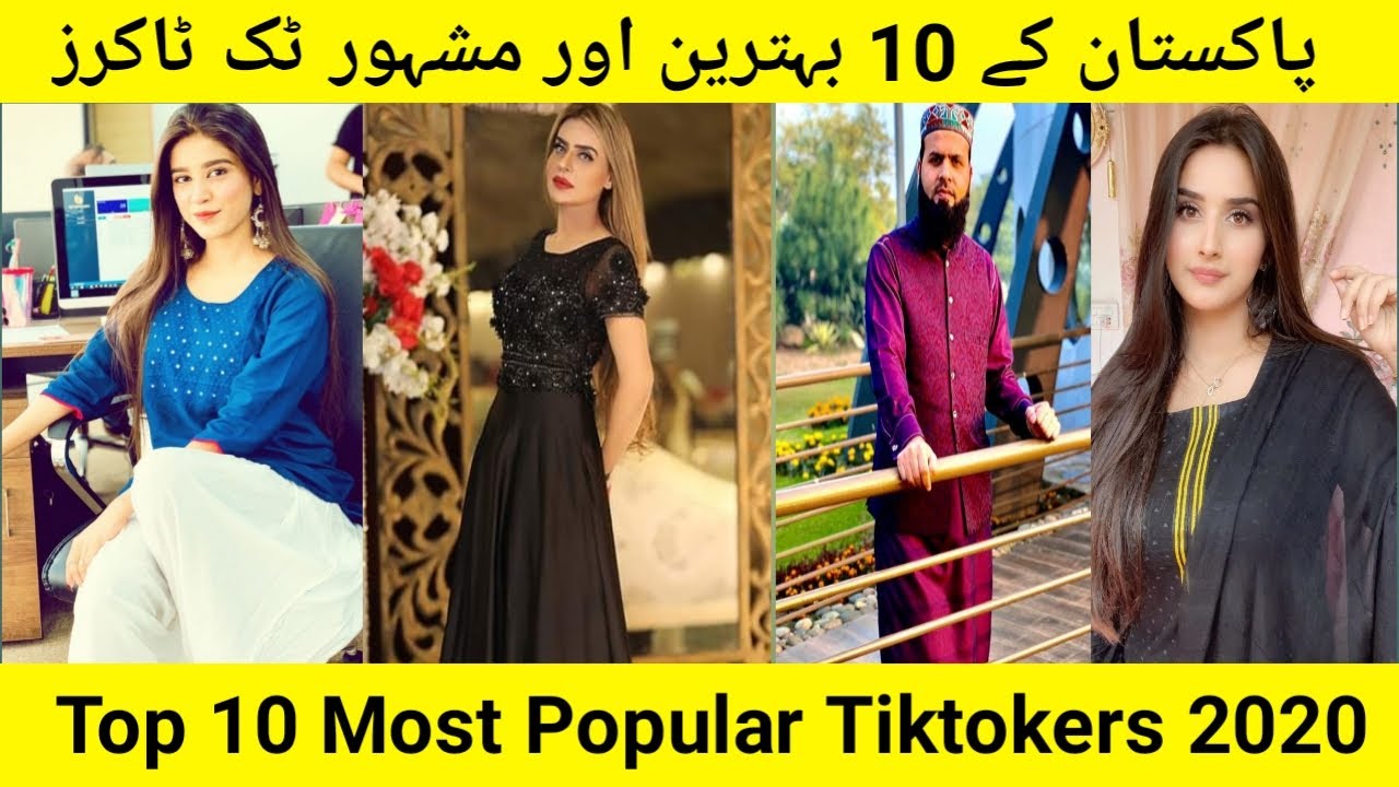 Top 10 best and most popular pakistani Tik Tokers || URDU/HINDI || Top ...