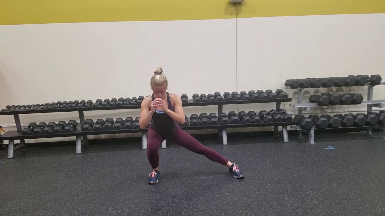 Lateral Lunge Iso Hold - YouTube