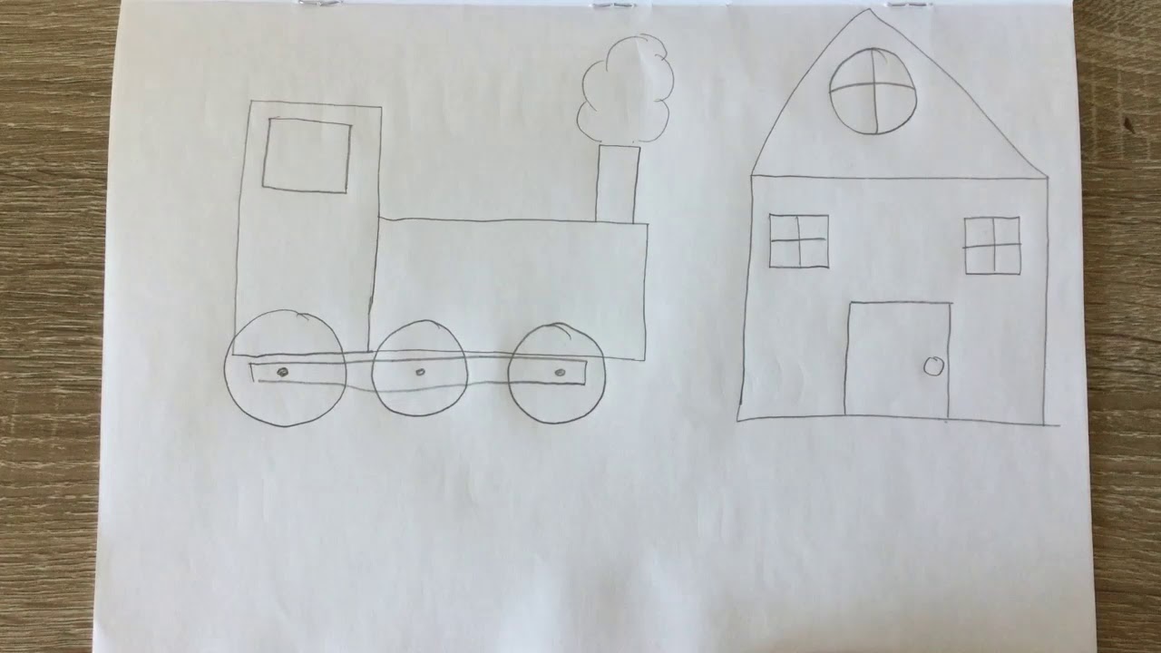 Directed Drawing Shape Drawings - YouTube