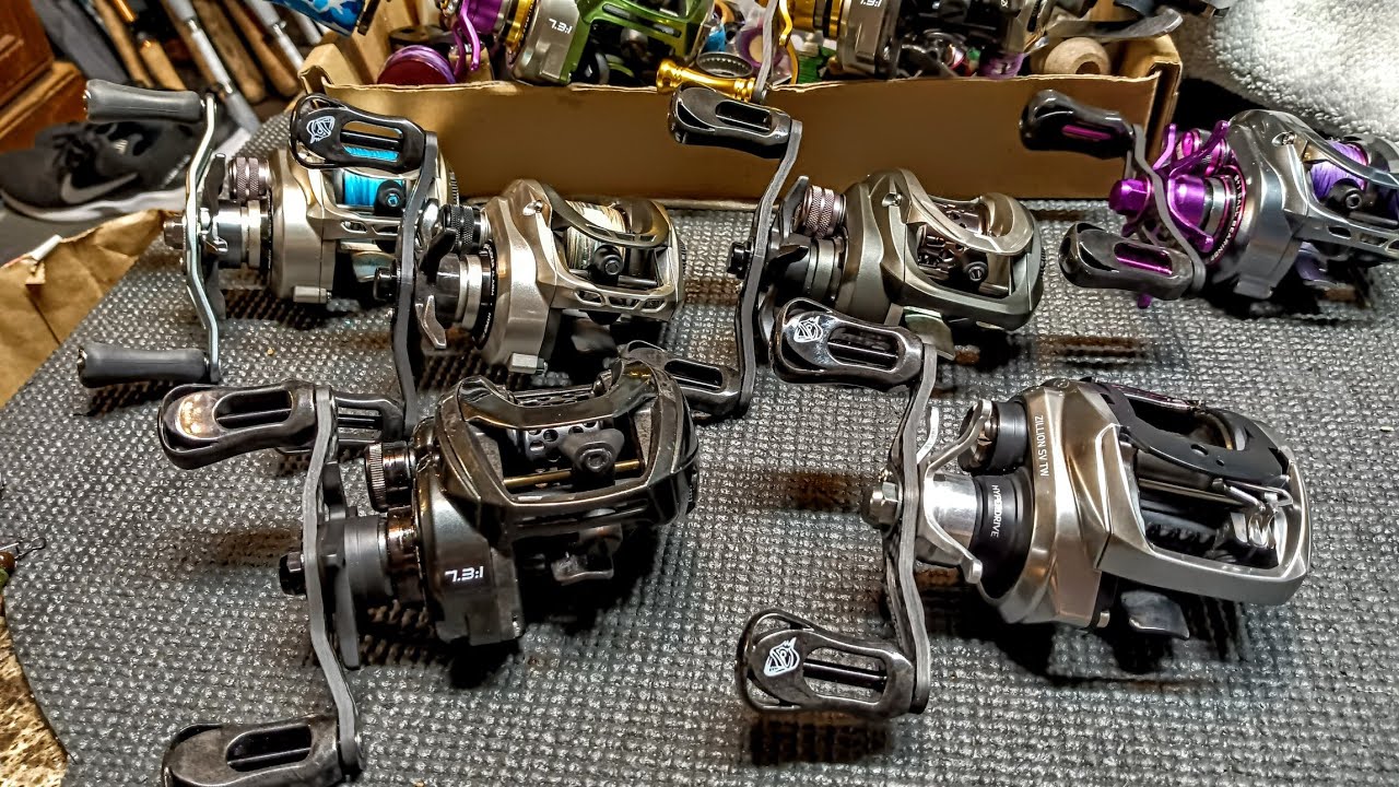 Custom Baitcasting Reels AliExpress To STeez Zillion Dark - YouTube